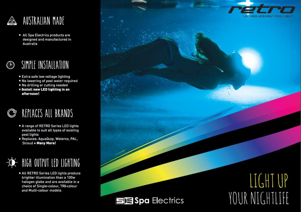 Spa Electrics Retro-Fit Lights - International Pool Products